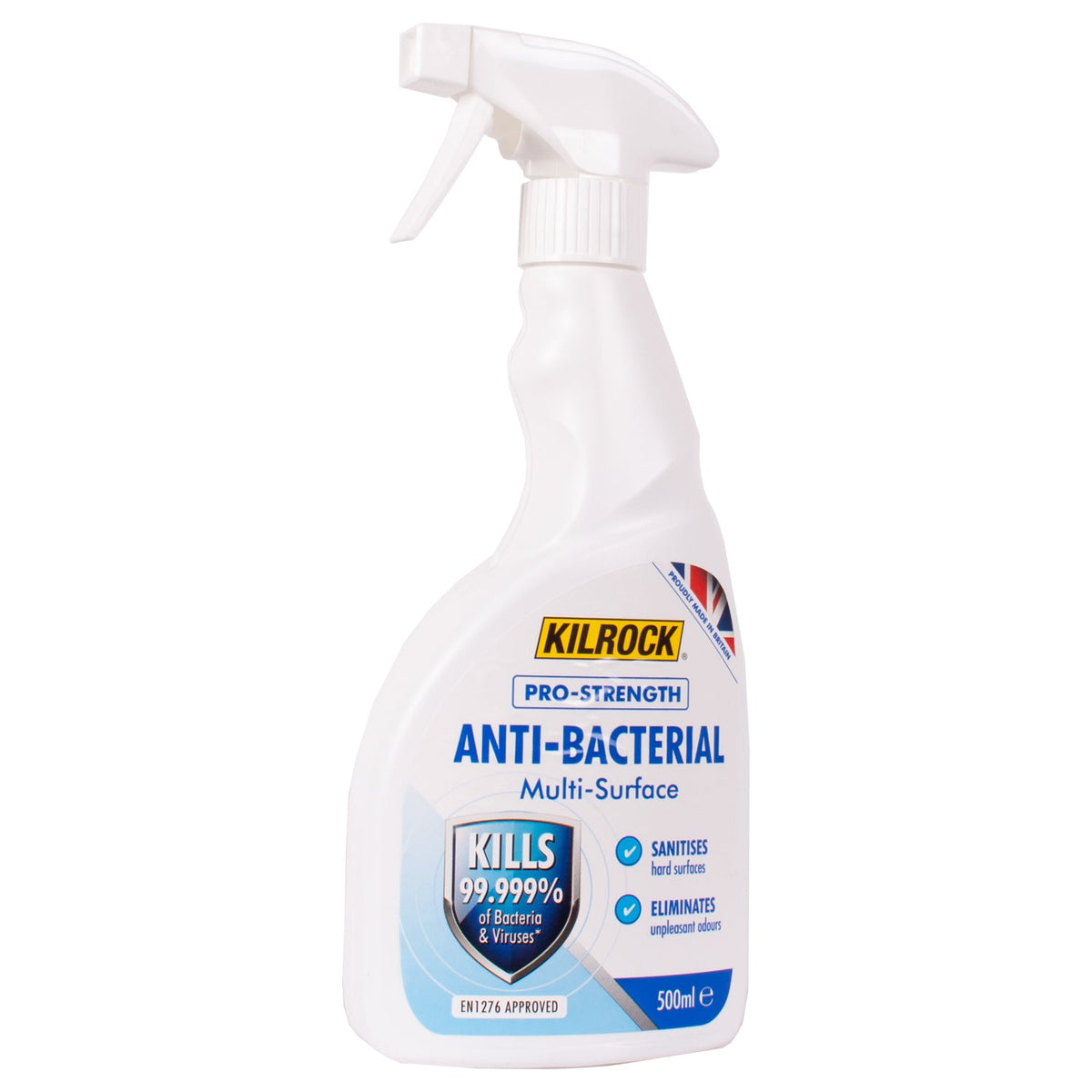 Kilrock Anti-Bacterial Spray 500ML | Kennelly's Homevalue Hardware